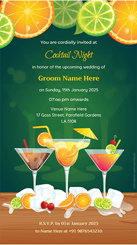 Cocktail Party Invitation Ideas 20+ Cocktail Party Invitation Examples