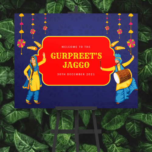 Jaggo Welcome Sign Board - Invitation Video Animated E Card Online ...