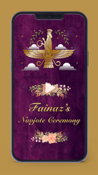 NAVJOTE CEREMONY INVITATION CARD - Invitation Video Animated E Card ...