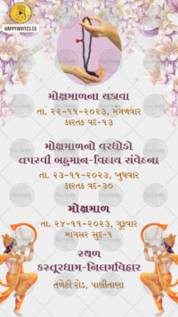 Updhan Tap Invitation Card Video Maker by Happy Invites