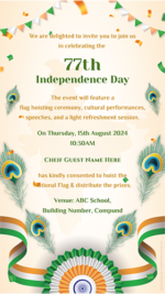 Independence Day Invitation - Happy Invites