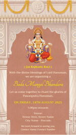 Bhandara Invitation Designs – Free Editing & Customization!