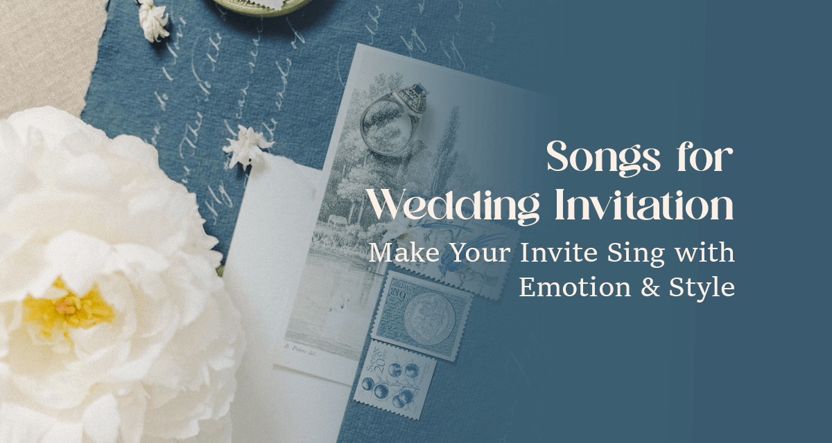 Best Songs for Wedding Invitation Videos | Happy Invites