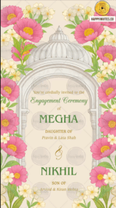 Jain Wedding Invitation Video | Digital Shaadi Card Design